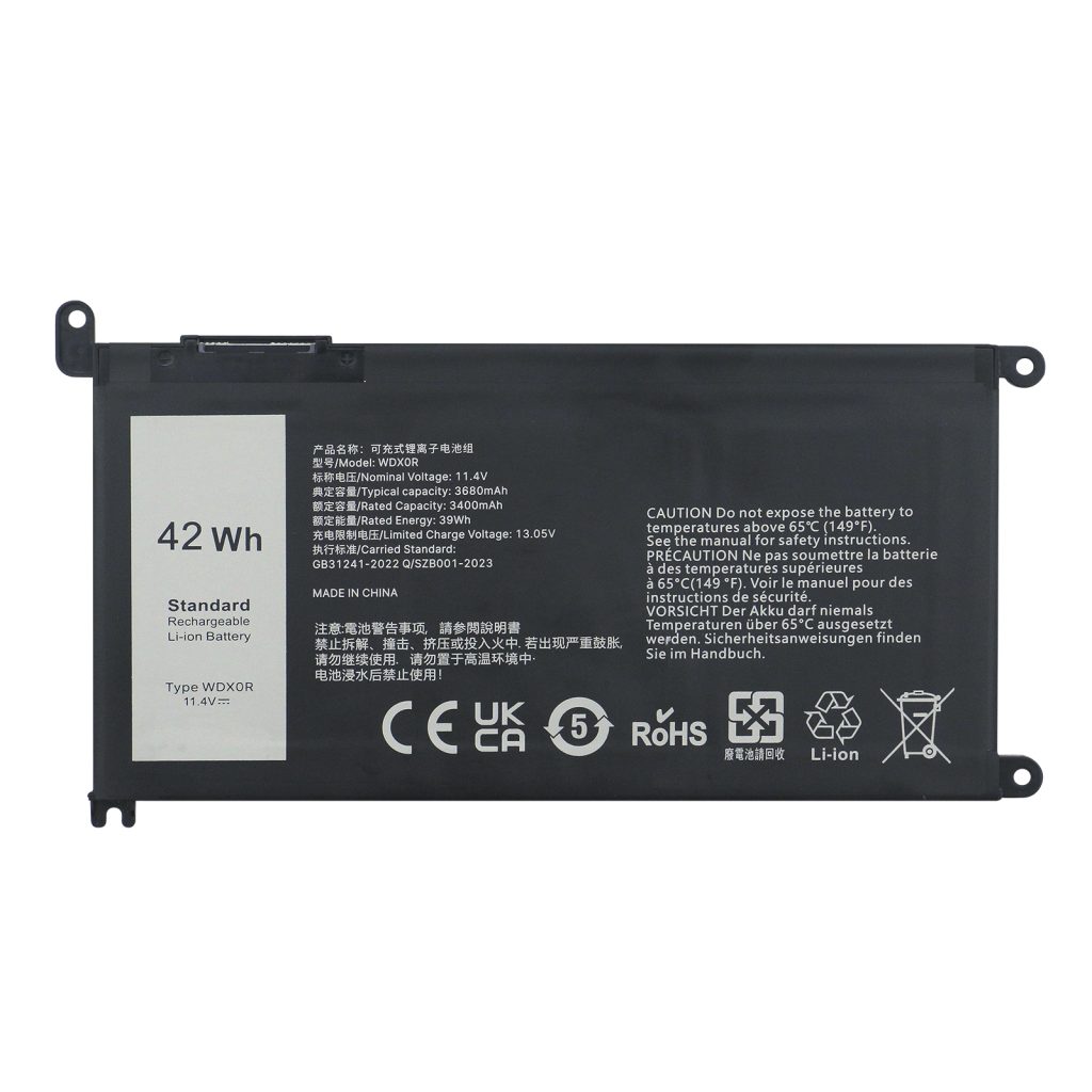 Original Replacement Battery for Dell WDX0R / WDXOR 11.4V 39Wh Li-ion ...