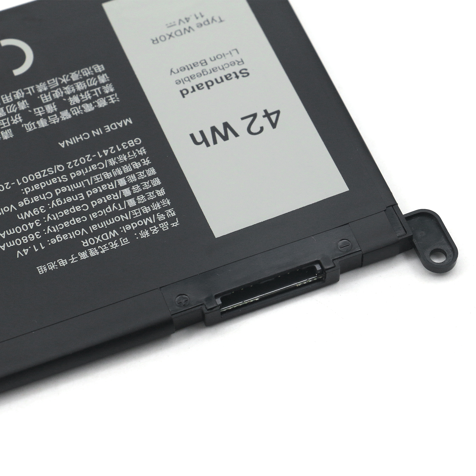 Original Replacement Battery for Dell WDX0R / WDXOR 11.4V 39Wh Li-ion ...